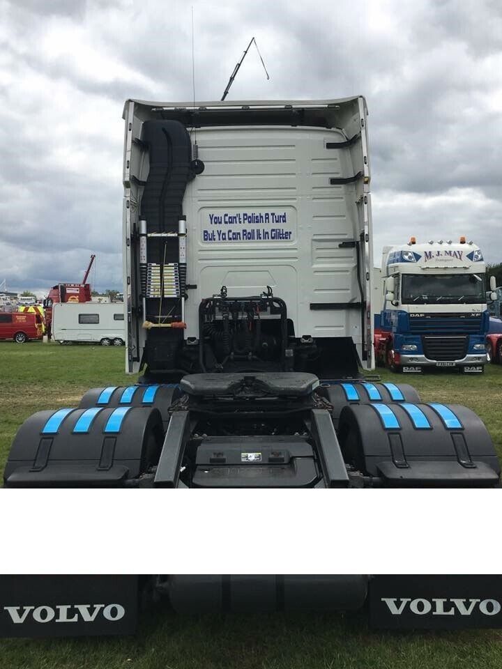 Volvo wing tops / mud guard strips | LMF STICKERS