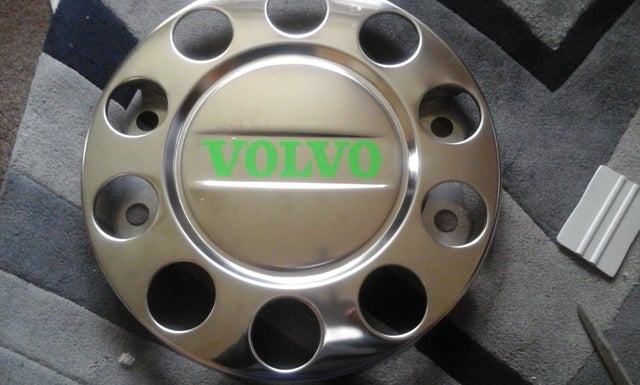 Volvo wheel trim stickers