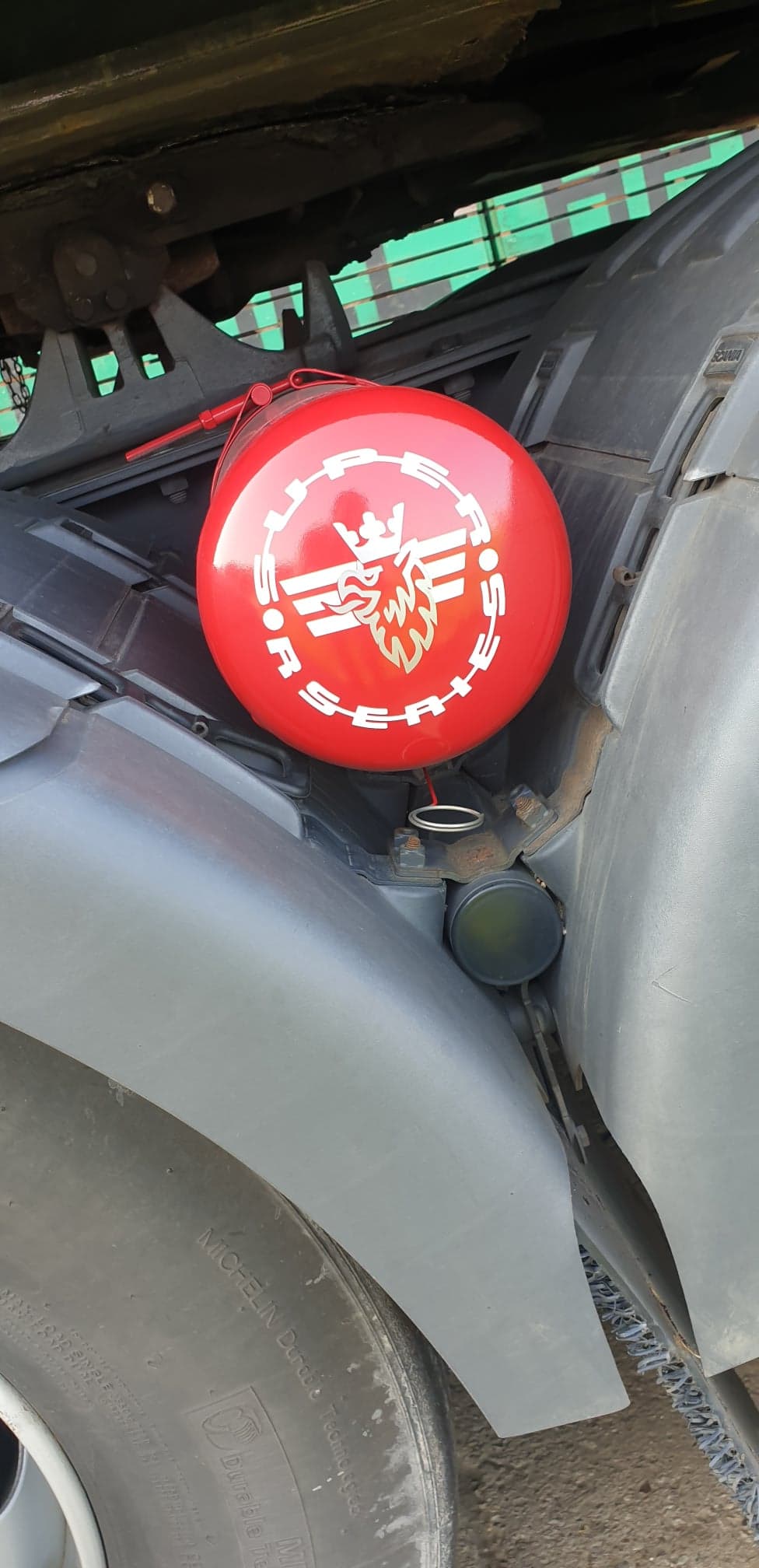 Scania air tank stickers | LMF STICKERS