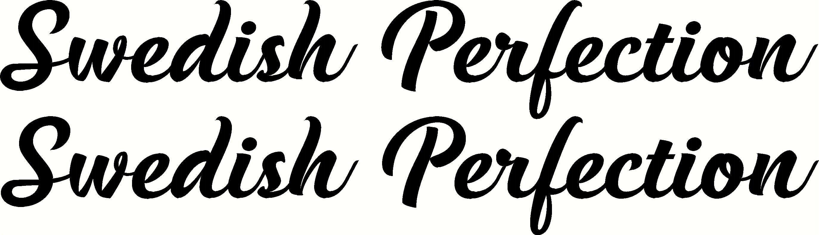 Swedish Perfection stickers | LMF STICKERS