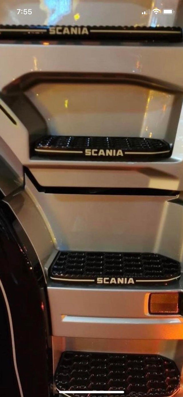 Scania step stickers