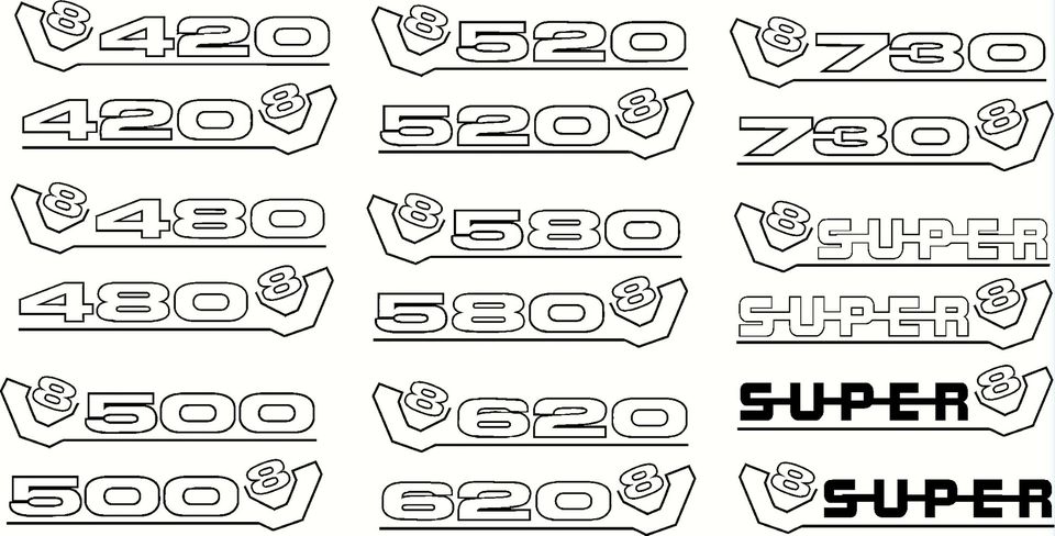 Scania v8 stickers | LMF STICKERS