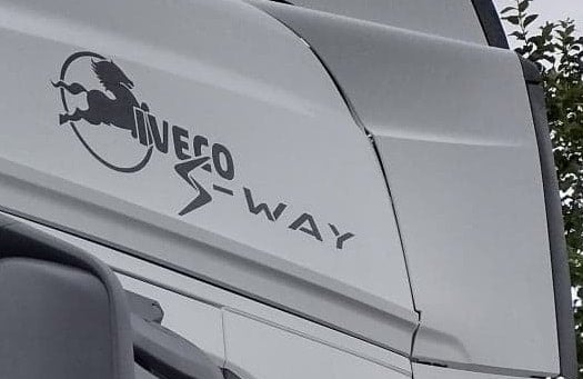 iveco s-way top of cab stickers | LMF STICKERS