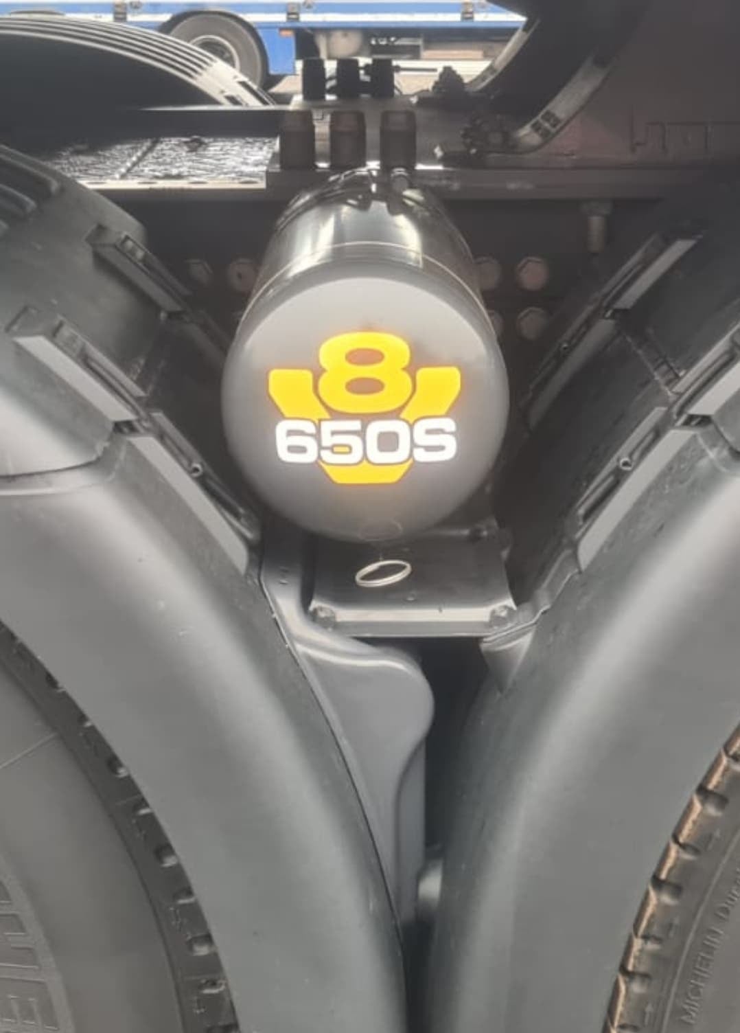 Scania v8 air tank stickers | LMF STICKERS